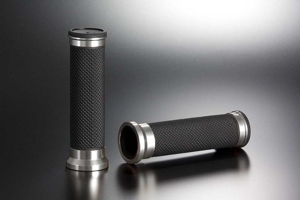 Home > Products > HANDLE GRIP > MOTORCYCLE SCOOTER HANDLE GRIP SILVER